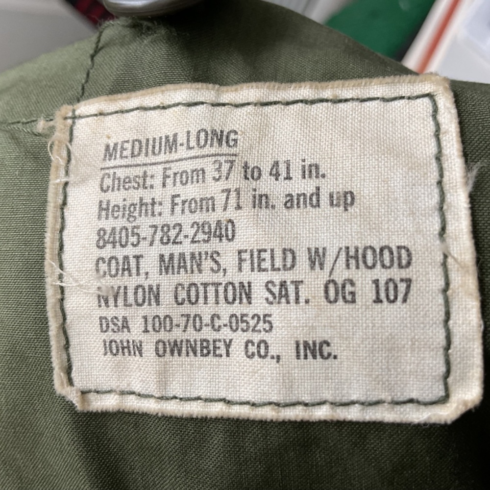Us Army Issue Field Jacket With Liner And Hood - Gem